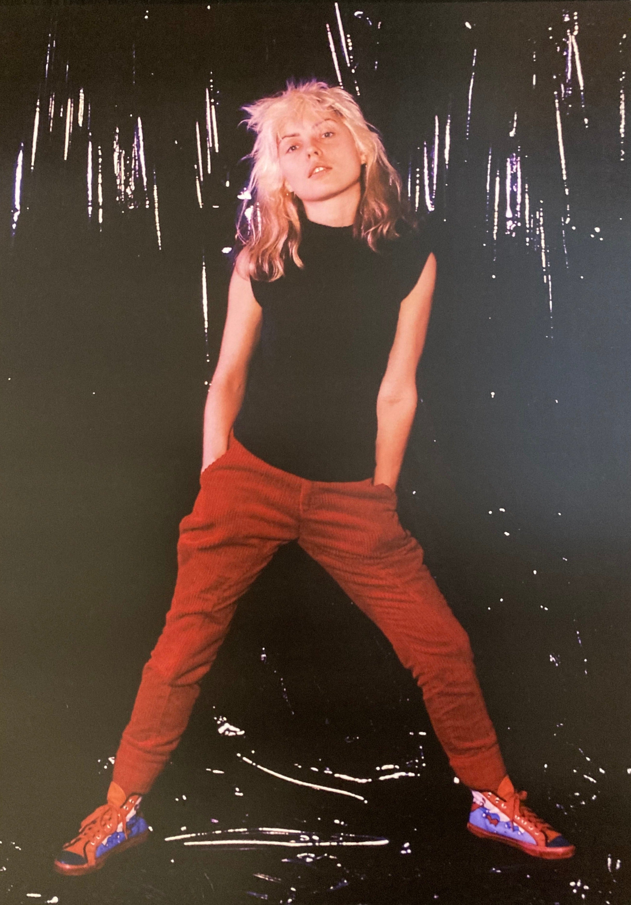 Blondie & Debbie Harry poster photograph - Large A3 size reproduced fr ...