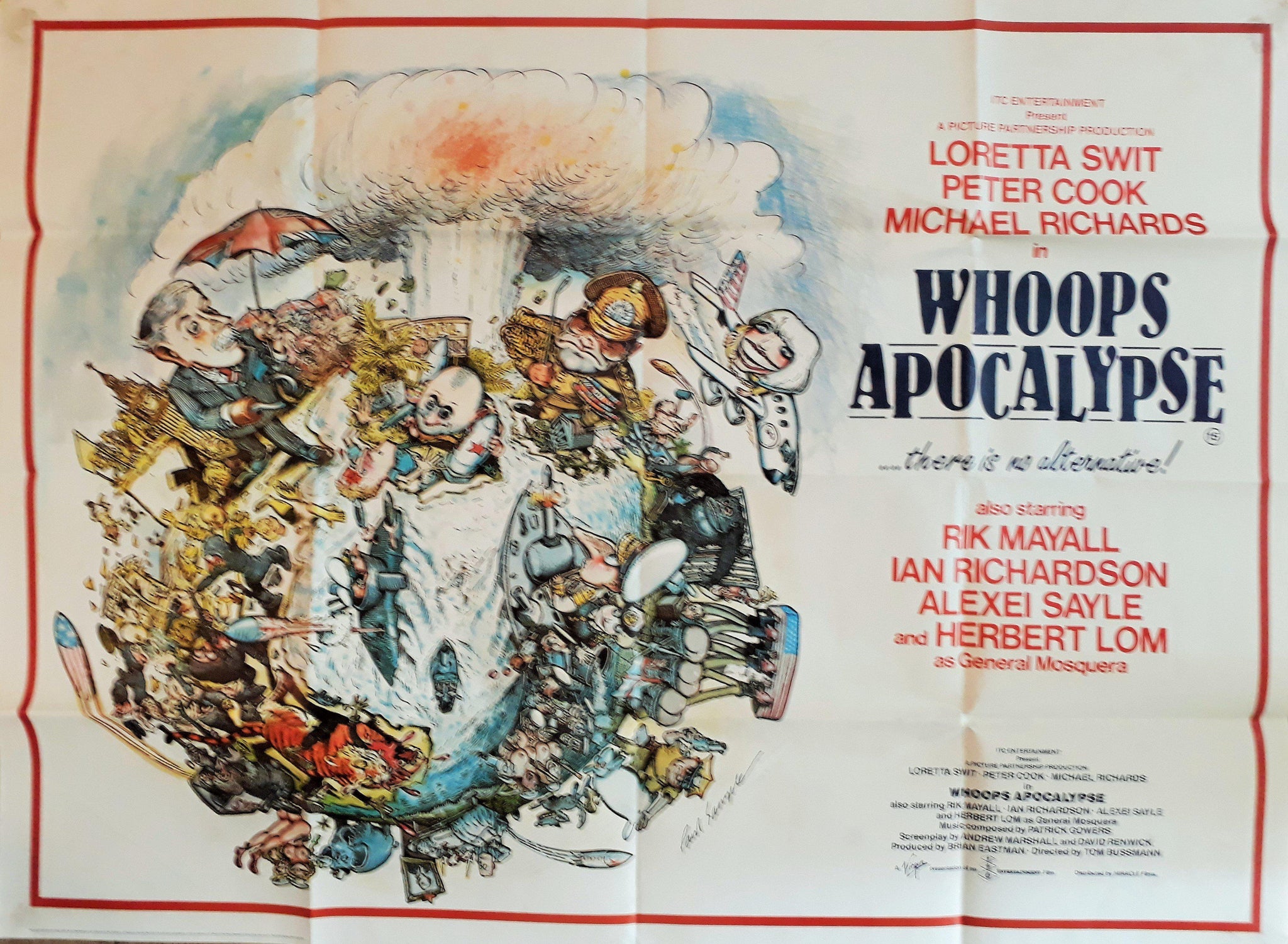 Whoops Apocalypse Poster Whoops Apocalypse (Part 1) British Sitcom